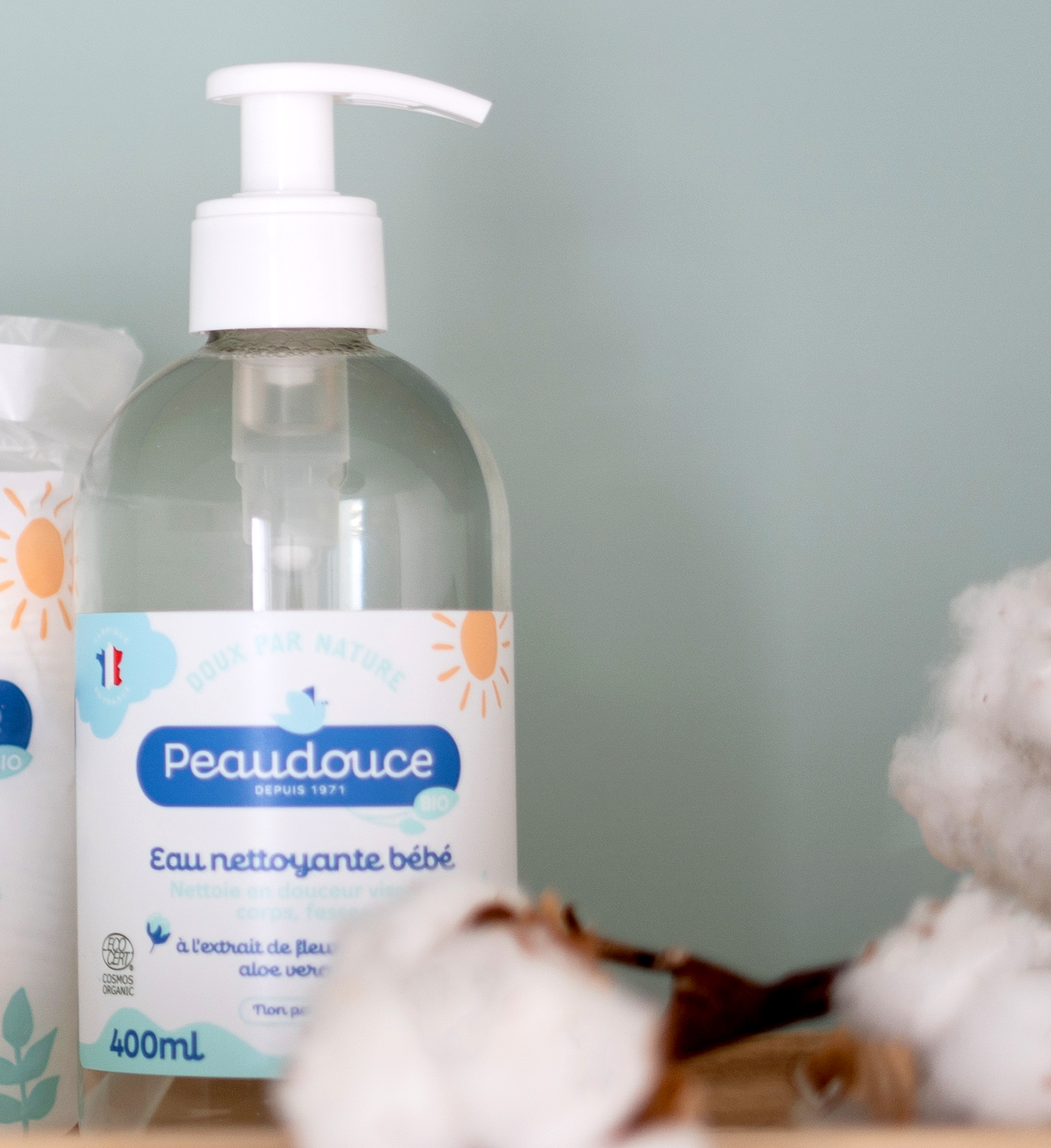 Eau nettoyante micellaire bio bébé – Peaudouce