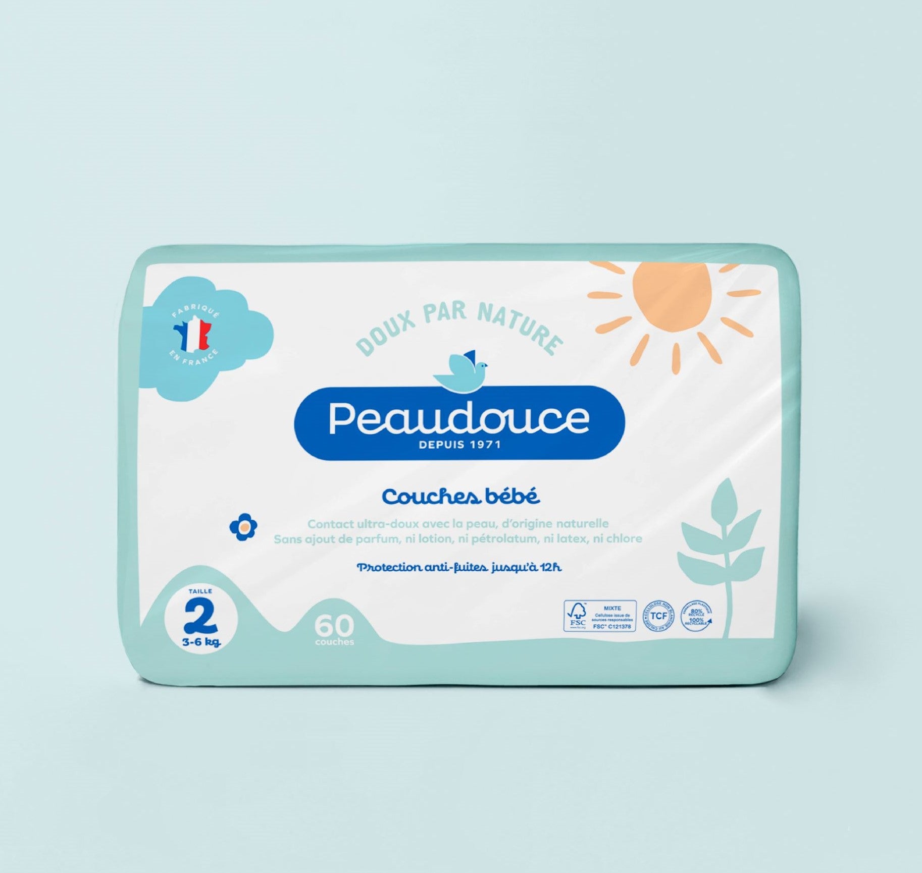 Paquet de couches écologique taille 2 – Peaudouce France