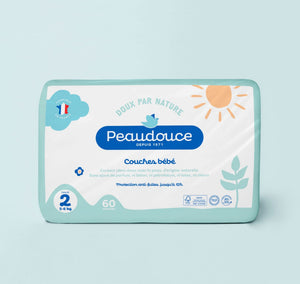 Couches bébé jetables écologiques – Peaudouce